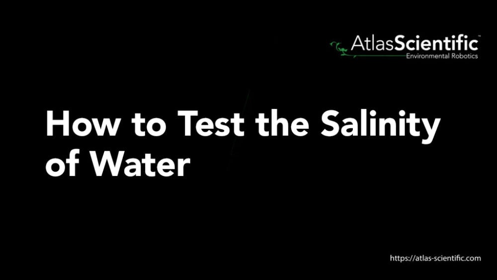 How To Test the Salinity of Water | Atlas Scientific