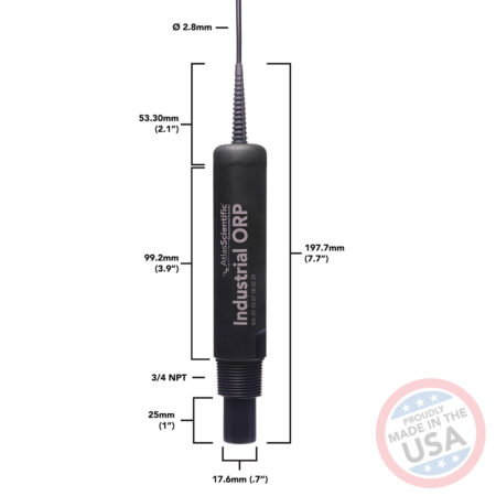 Industrial Gold ORP Probe | Atlas Scientific
