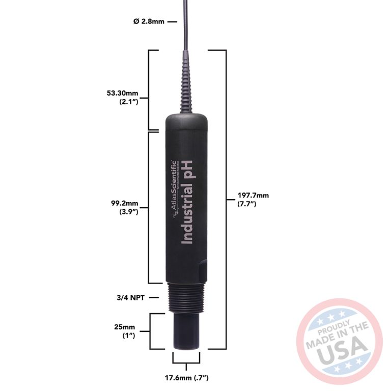 Industrial pH Probe - No Temp | Atlas Scientific