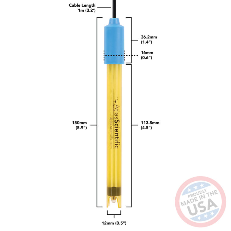 Lab Grade Gold ORP Probe | Atlas Scientific