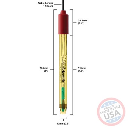 Lab Grade pH Probe | Atlas Scientific